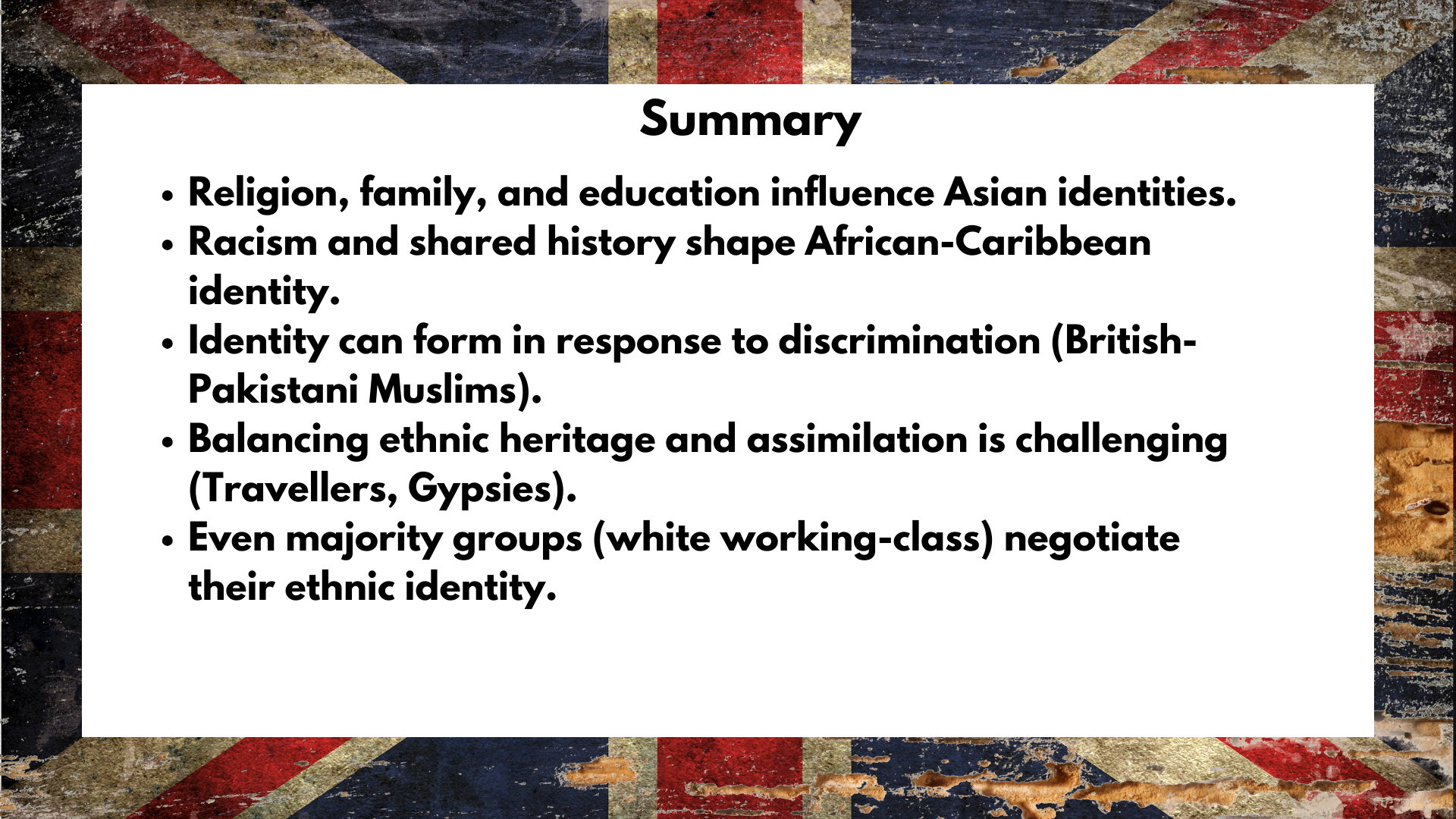 How do ethnic identities form? – The Sociology Guy